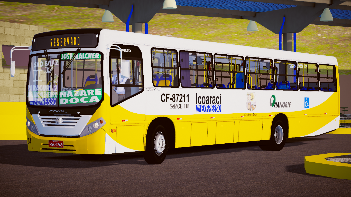 Mod | Comil Svelto 2008 Volkswagen 17.230 EOD Euro III Padrão Belem/PA ...